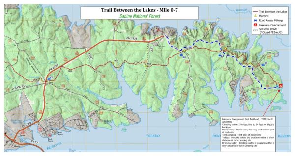 Maps – Trail Between The Lakes